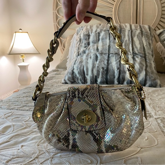 Coach | Bags | Coach Nwt Exotic Skins Collection Python Clutch Vintage ...